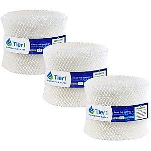 Tier1 HWF65PDQ-U Comparable Holmes HWF65 Type C Replacement Humidifier Filter for Models HWF65 3 Pack