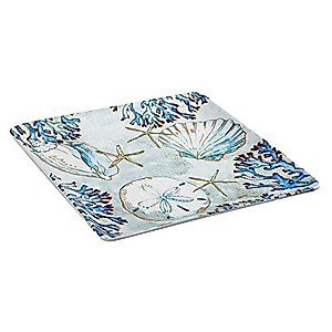 Certified International Playa Shells Square Platter,