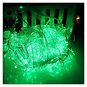 Fairy Lights Outdoor Fairy String Lights 10M With 100 LED 8 Modes Wave Rope Lights Icicle Curtain Light,Waterproof Festival Lighting For Garden Patio Yard Home Wedding Party And Christmas Decoration Z