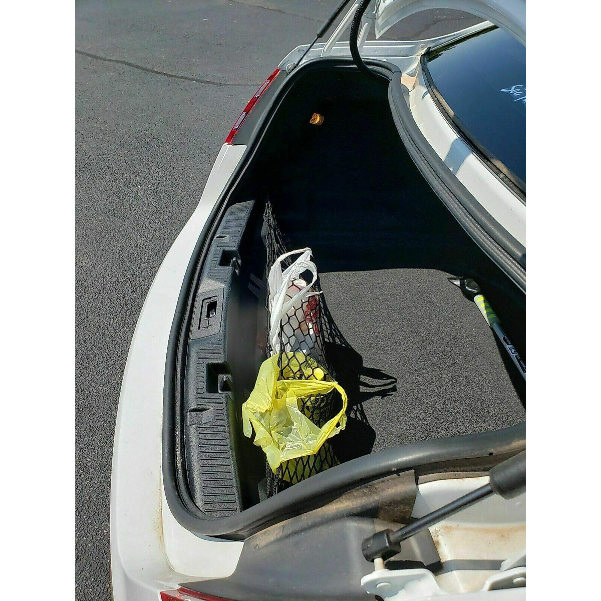 EACCESSORIES EA Trunk Organizer for Ford Taurus 2007-2019 & Mercury Sable 2008-2009 – Mesh Car Trunk Organizer – Cargo Net for Sedans – Nylon Mesh Netting – Compatible with Taurus & Sable