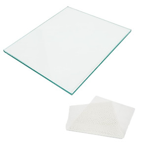SCOTTCHEN Dead Flat Float Plate Glass for Scary Sharp Sharpening System 10-1/4in W x 11-13/16in L x 3/8in T -1pcs