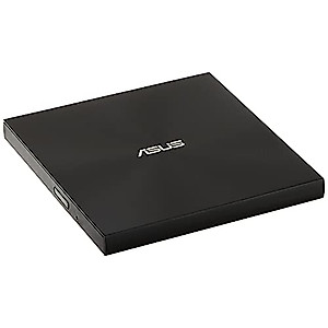 ASUS ZenDrive Ultra Slim USB 2.0 External 8X DVD Optical Drive +/-RW with M-Disc Support for Windows and Mac and Nero BackItUp for Android Devices (SDRW-08U7M-U/BLK/G/AS),Black