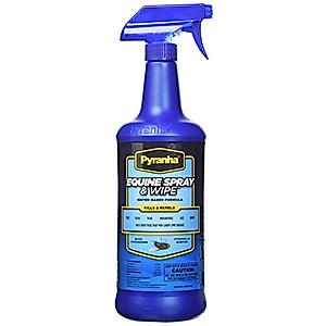 Pyranha Spray N Wipe Fly Spray, 1 Qt