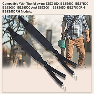 AMTHKNO 511758401 2-Pcs Backpack Blower Shoulder Straps for RedMax EBZ7500 EBZ8500, EBZ5150, EBZ6500, EBZ8000 EBZ8001, EBZ8050, EBZ7500RH, EBZ8500RH Models. Etc