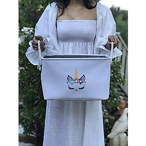 APPLE PIE ORDER Storage Basket with Embroidery, Foldable Animal Toy Storage Bins/ Cube/ Box/ Organizer for Kids, Boys and Girls room, Baby & Nursery.