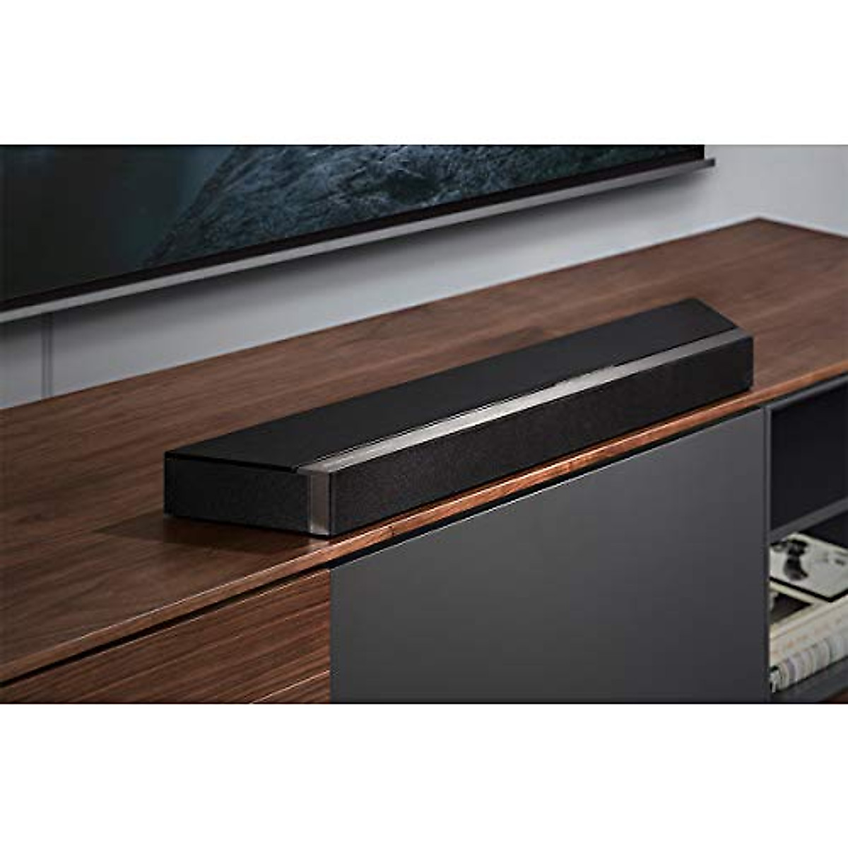 Definitive Technology Studio 3D Mini Sound Bar with 6 Speakers and an 8" Wireless Subwoofer, 3D Surround Sound, Dolby Atmos & DTS:X, Built-in HEOS, Amazon Alexa Compatible, 4K HDMI with eARC