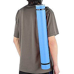 Drawing Storage Tube, Poster Tube, Extendable Artworks for Posters Maps Documents(blue)