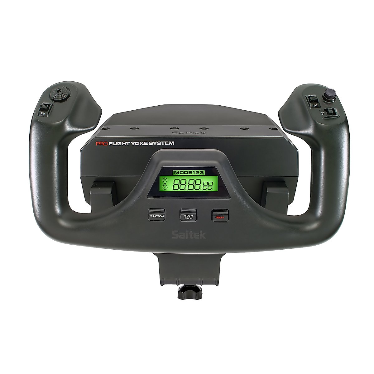 Logitech G PRO Flight Yoke System, Professional Simulation Yoke and Throttle Quadrant, 3 Modes, 75 Programmable Controls, Configurable Throttle Knobs, Steel Shaft, USB, PC - Black