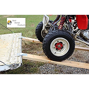 Loading ramp end kit Aluminum ATV 4-Wheeler or Lawnmower Truck Bed Lift 0100103