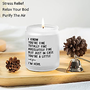 Thinking of You Gifts for Women Men Get Well Soon Candle After Surgery Cancer Divorce Encouragement Sympathy Feel Better Cheer Up Gifts