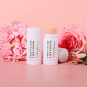 Tintark Solid Perfume Stick, Fragrance Perfumes Bar for Women, Natural & Safe Ingredients, Long Lasting Fresh, Peony Perfume