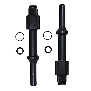 Pneumatic Bolt Breaker Shake'n Break Air Hammer Attachment Scaler 1/2 Inch Chisel for Removing Stubborn Fasteners Torx Bolts Nuts 2PK