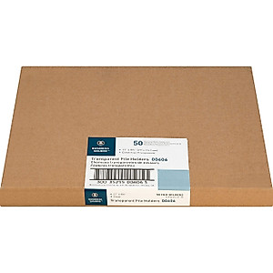 Business Source File Sleeve, Clear (00606BX)