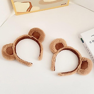 MOFEINI Bear Ears Headband Costume Accessory
