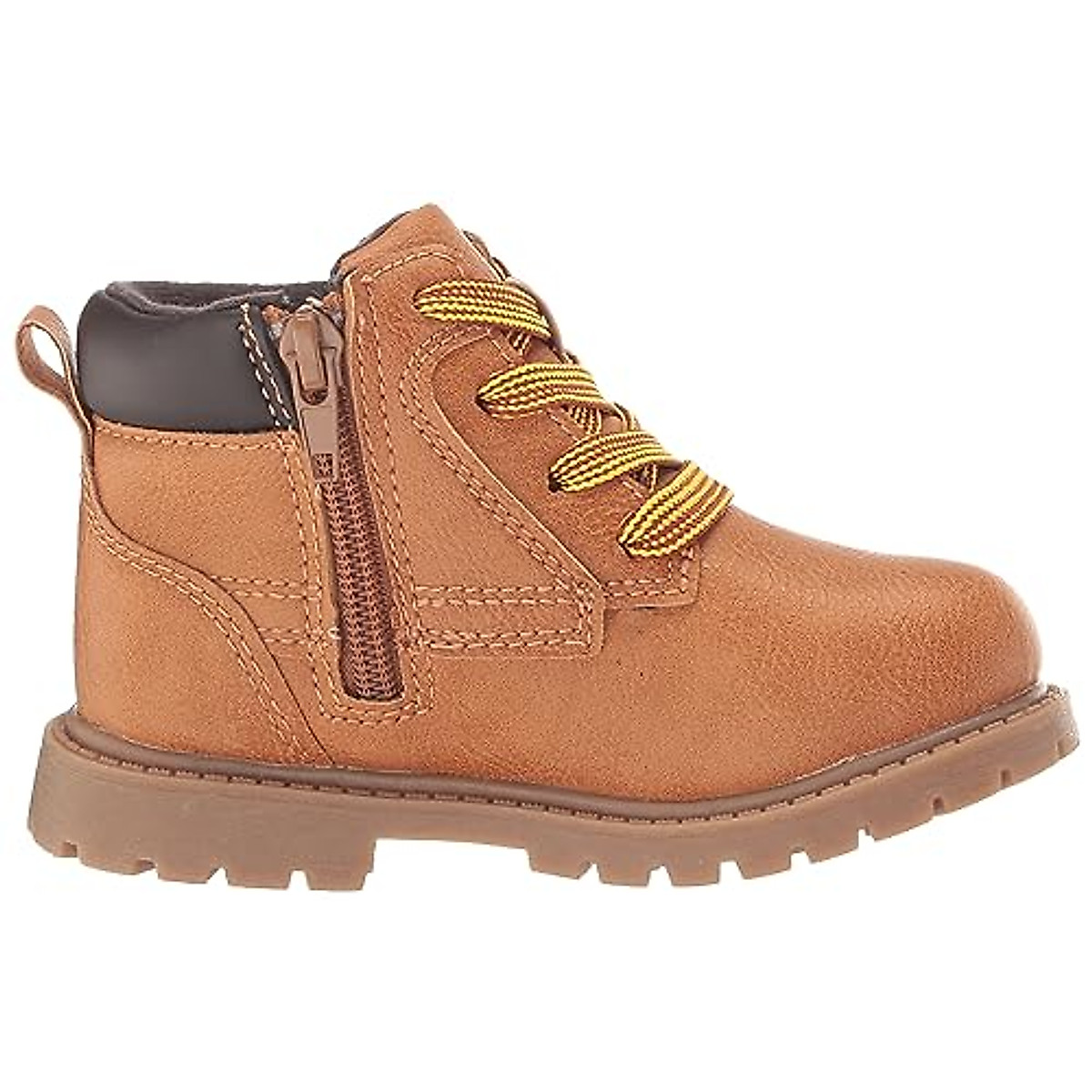Carter's Roy Boot, Tan, 3 US Unisex Big Kid