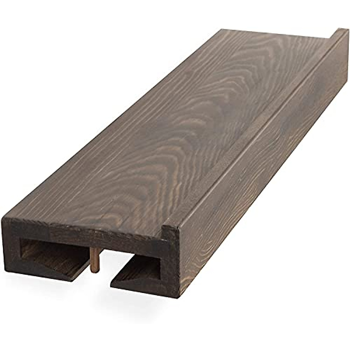 Rustic State Smith Wall Mounted Wood Floating Wine Bottle Rack with Glassware Holder Stemware Shelf Storage Organizer - Home, Kitchen, Dining Room Bar Décor -Walnut