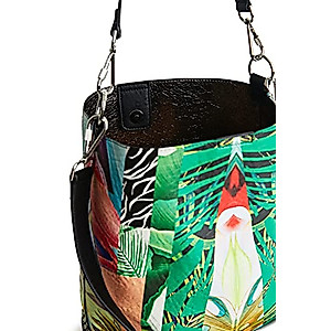 Desigual woMens Casual Shoulder Bag, Green, U US