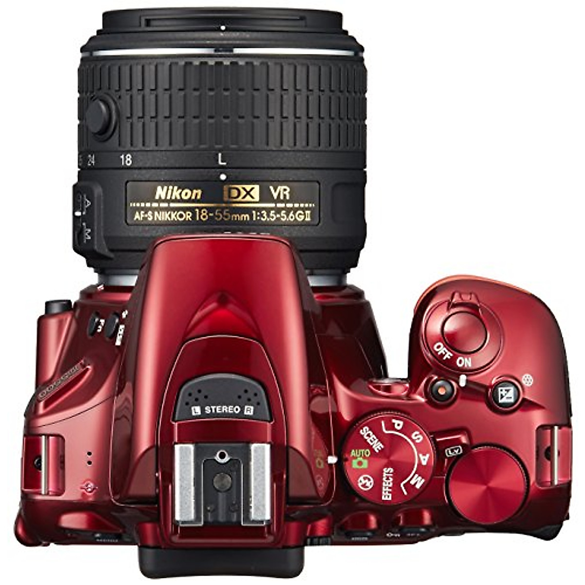 Nikon Digital SLR Camera D5500 Double Zoom Lens Kit Black - International Version (No Warranty)