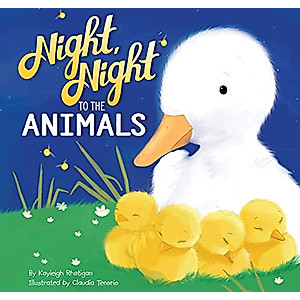 Night, Night to the Animals - Children's Padded Board Book - Bedtime Animals