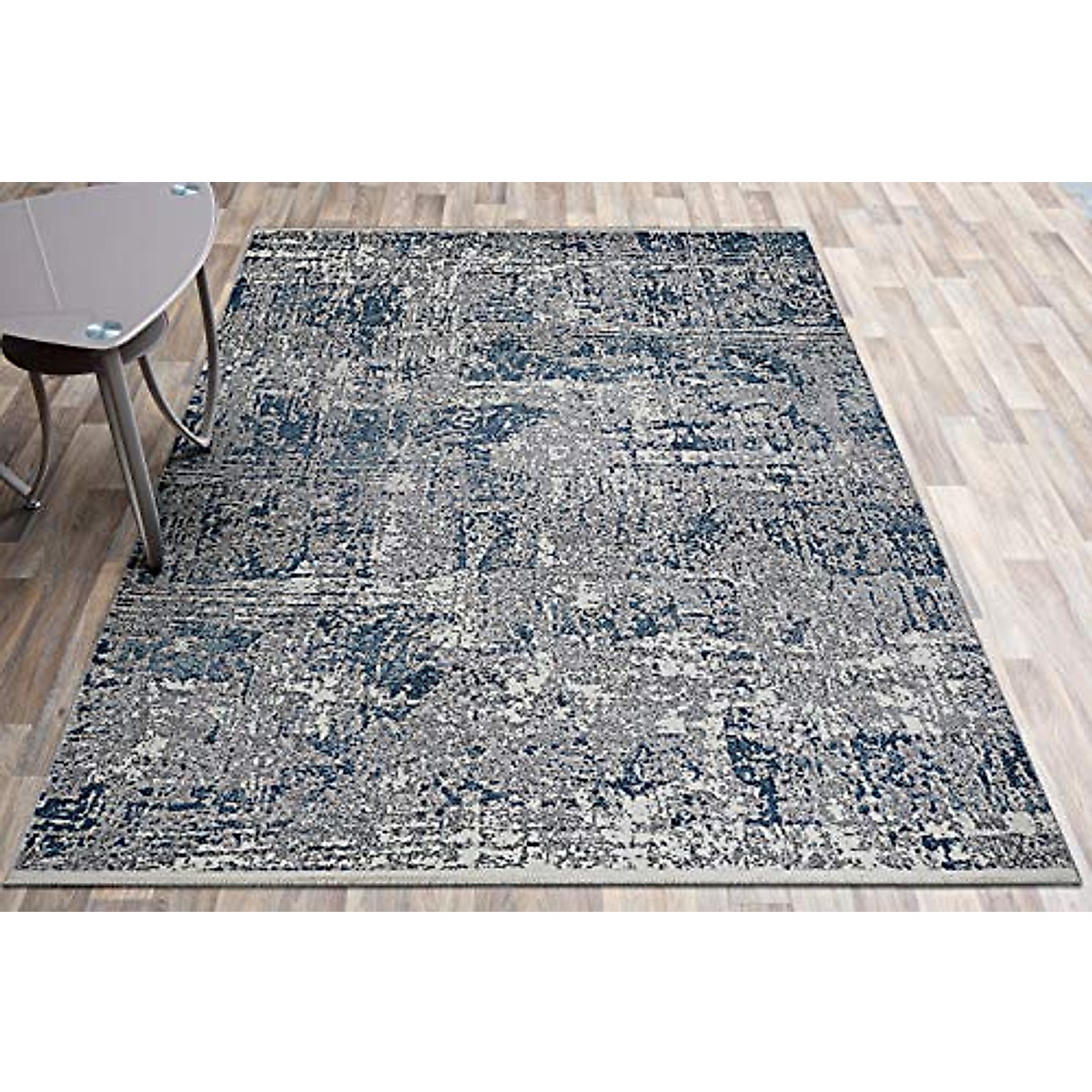 Couristan Marblehead Breccia Area Rug, 7'10" x 10'3", Blue Grey