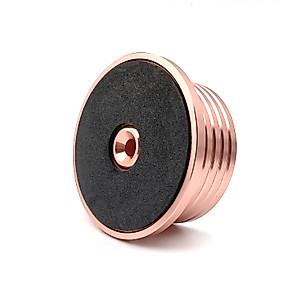 Record Weight 60HZ LP Disc Stabilizer Turntable Level Vinyl Clamp (60Hz, Gold)