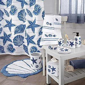 Avanti Linens Accessories Ibiza Collection, Wastebasket, Multicolor