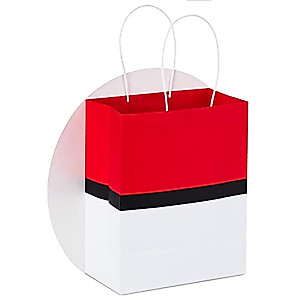 Hallmark Pokémon Gift Bag Bundle (9" Medium PokéBall and 15" Extra Large Pikachu) for Kids, Birthdays, Christmas, Valentine's Day, Halloween
