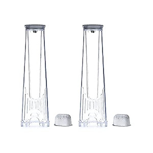 BFDYY For Keurig Starter Kit Replacement 2.0 Coffee Maker - for Keurig Parts Includes 2 Pcs Side Reservoir Filter Holder and 2 Pack Water Filter Cartridges (Clear-2pcs)