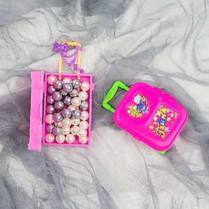 AUEAR, 2 Pcs Fashion Travel Hard Suitcase Box Reception Accessories Gift Luggage for Wedding Decoration