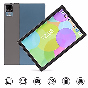 ciciglow 10.1 Inch Android Tablet pc, Ultra Portable 4GB 32GB Tablets, 1280x800 IPS Screen, Dual Card Dual Standby, 5500mah Battery, 5MP Front 13MP Rear, 2.4G/5G WiFi, Bluetooth(US)