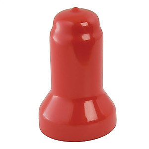 CURT 41355 Red Rubber Switch Ball Cover, Fits 1-1/8-Inch Neck, 1-In Threaded Shank