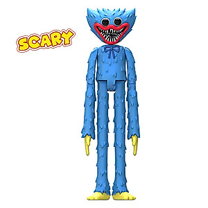 Poppy Playtime - Huggy Wuggy Deluxe Face-Changing Action Figure (12" Tall, Series 1) [Officially Licensed]
