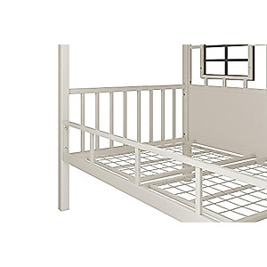 Little Seeds Rowan Valley Forest Loft Bed, Grey/Taupe, Twin