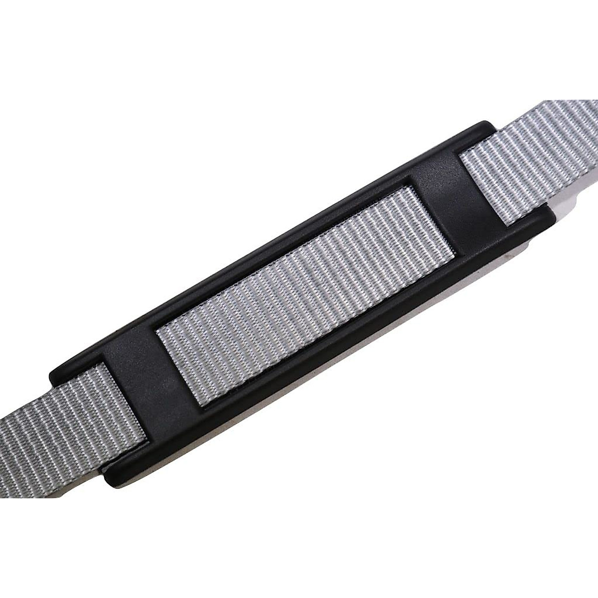 Hot Tub Spa Cover (2) Straps w/ (4) Locks & Keys - 12 feet, Adjustable, Kit w/Screws (Grey) Made in USA