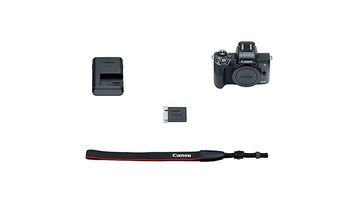 M50 Mirrorless Camera: 4K Video, Wi-Fi & Bluetooth Bundle