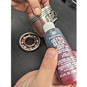 Permatex 81950 Ultra Slick Engine Assembly Lube, 4 oz. , Red