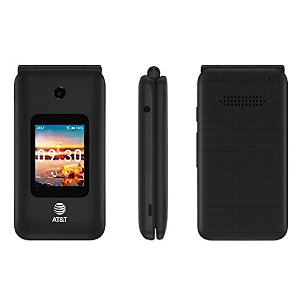 SIMBROS AT&T CINGULAR FLIP 4 SMARTFLIP IV U102AA 4G Phone for AT&T ONLY Complete with At&t Sim Card sim Key