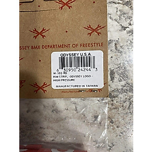 Bike Rim Strip 20 Inch Red Strips 20" BMX Bicycle Parts Pair Replacement