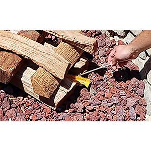 Pine Mountain ES 24CT ExtremeStart Wrapped Starters, 24 Starts Firestarter Log for Campfire, Fireplace, Wood Stove, Fire Pit, Indoor and Outdoor Use, Piece