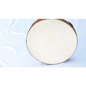 40 X 6 Cm Animal Skin Bendir Turkish Percussion Frame Drum