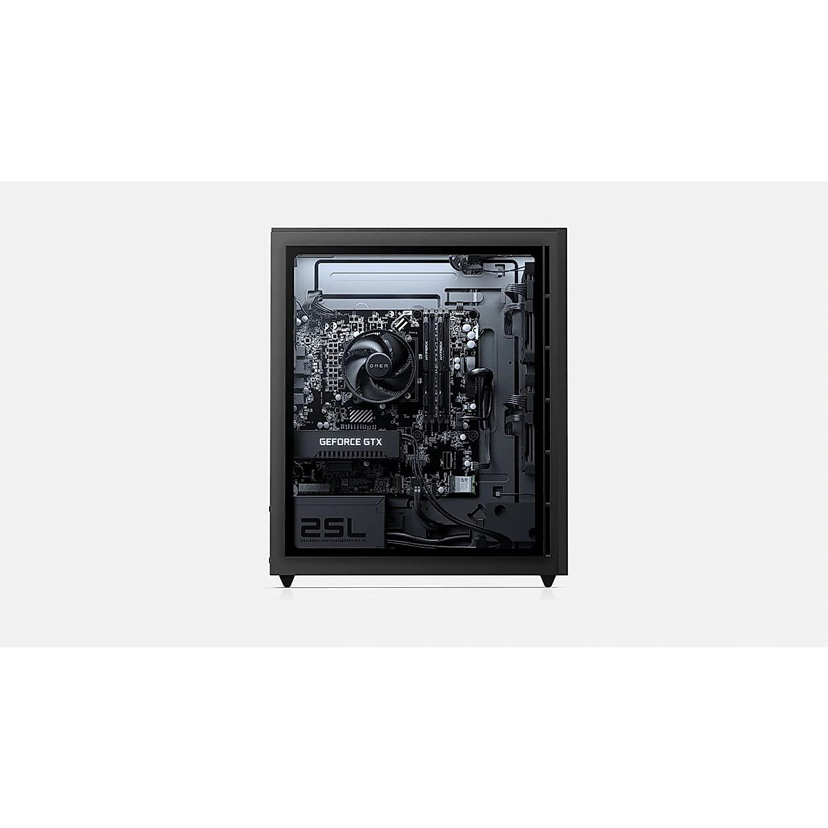 HP 2021 Omen Gaming Desktop, Intel Core i5-10400 6-Core Processor, NVIDIA GeForce GTX 1660 Super, 16GB RAM, 512GB SSD + 1TB HDD, HDMI, DisplayPort, DVI, Wi-Fi, Windows 10 Home, KKE Mousepad