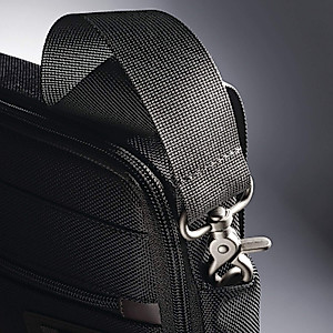 Samsonite Kombi Slim Briefcase, Black/Brown, One Size