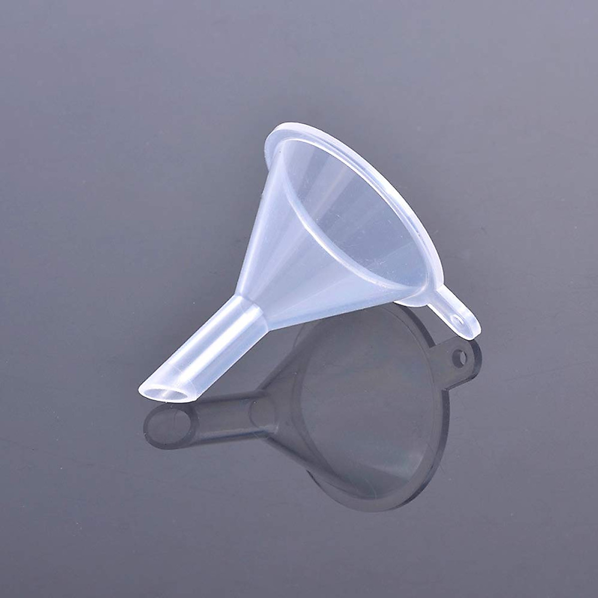 20 Pack Mini Clear Plastic Funnels with 2 Pcs Mini Pipette and Spoon for Filling Small Bottles or Containers Atomizers Perfume Liquid Essential Oils Spice Powder Lab Lotion Craft Spice