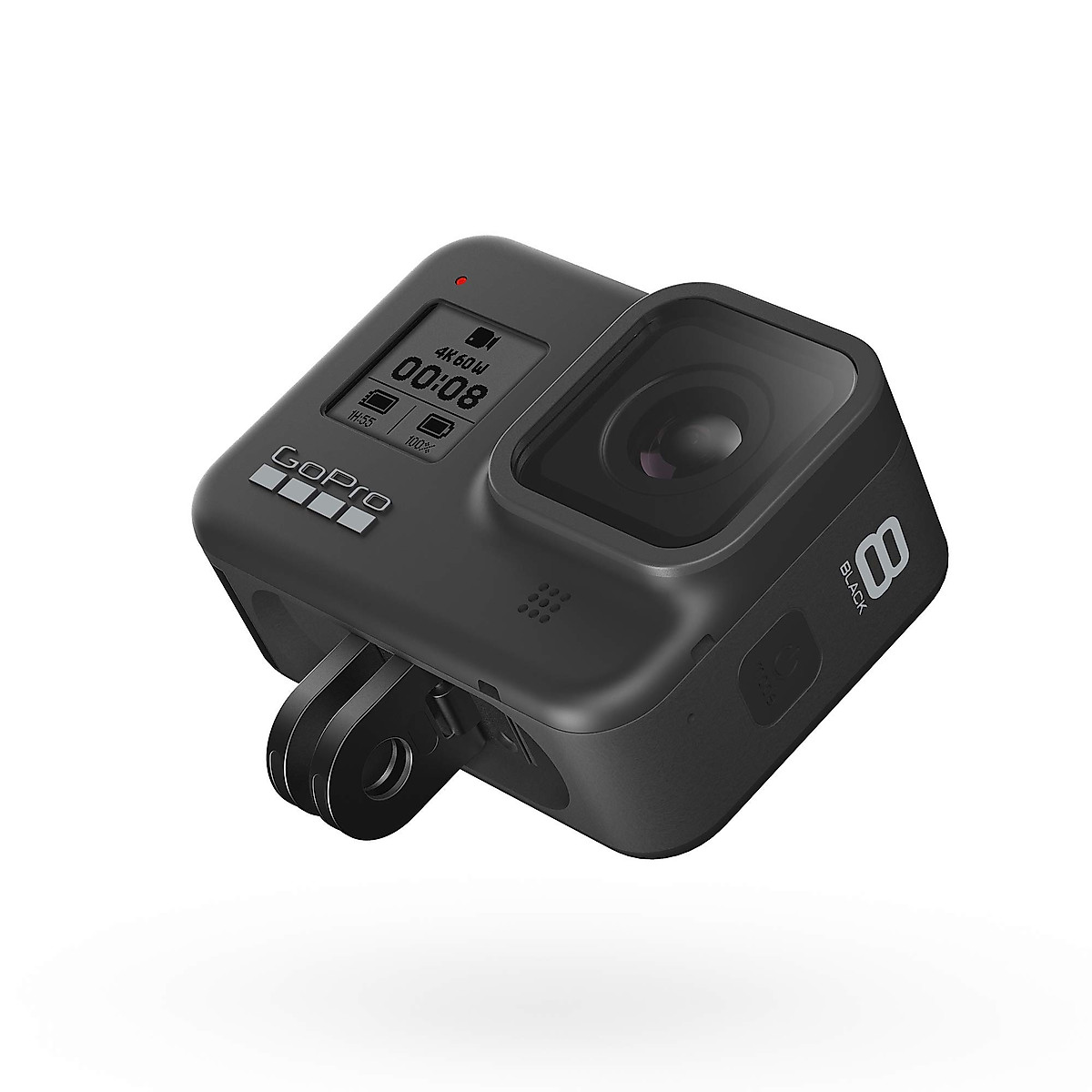 GoPro HERO8 Black - Waterproof Action Camera with Touch Screen 4K Ultra HD Video 12MP Photos 1080p Live Streaming Stabilization (Renewed)