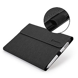Omnpak Protective Case for Surface Go 4 2023/Go 3 2021/Go 2 2020/Go 2018 with Stylus Holder, Multiple Angle Slim Lightweight Cover, Compatible with Type Cover Keyboard（Keyboard Not Included）