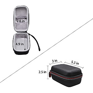 XANAD Hard Case for Andis TS-1 17235/17220 /17200/17150 /17155/17160 Pro Foil Lithium Titanium Foil Shaver - Travel Protective Carrying Storage Bag