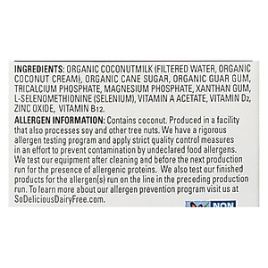 So Delicious Coconut Milk Beverage - Original - Case Of 12 - 32 Fl Oz.