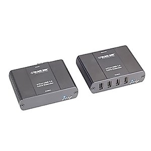 BlackBox Network Services IC400A 4 Port Cat5 USB 2.0 Extender - Adap
