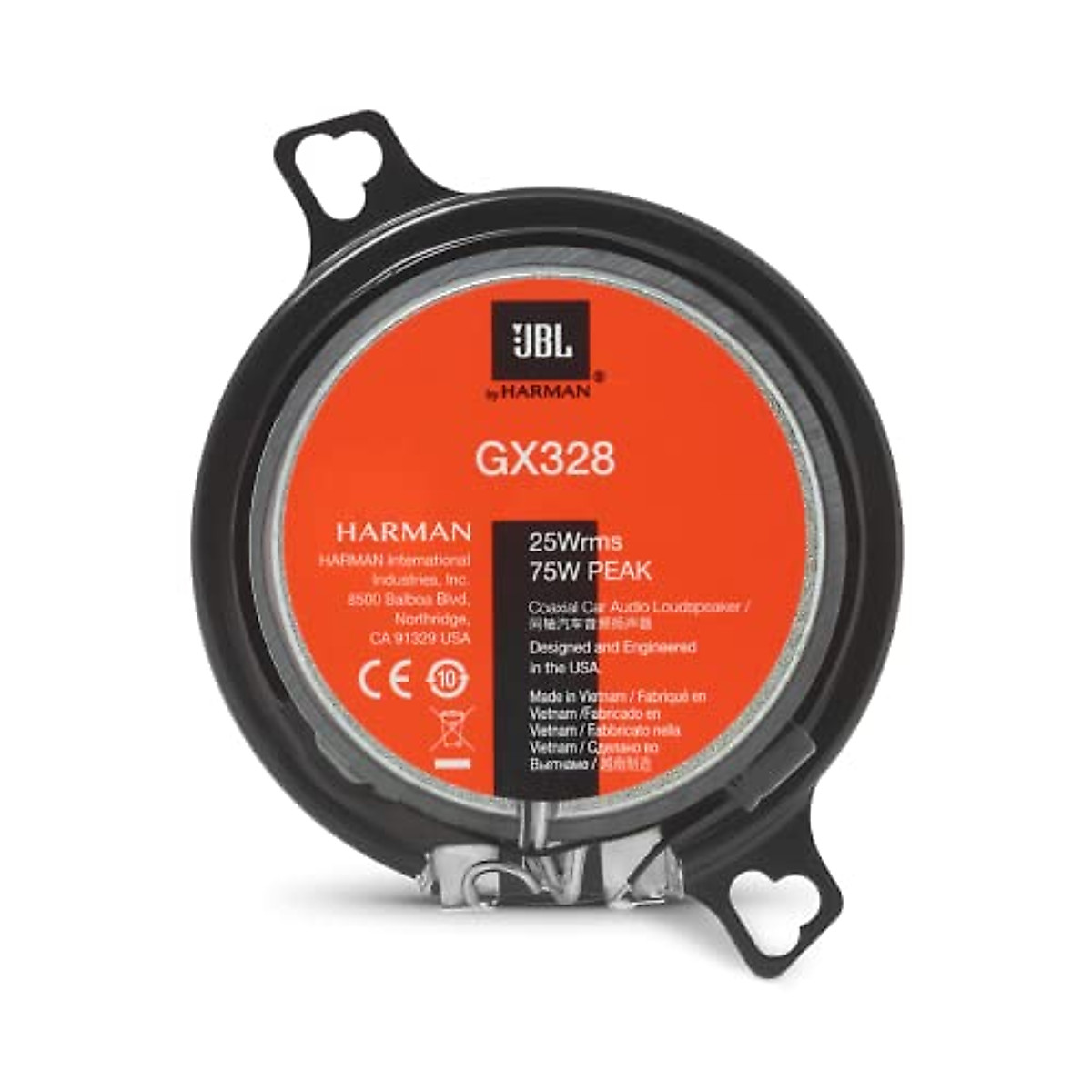 JBL GX302 3-1/2" 75W 2-Way GX Series Coaxial Car Audio Loudspeakers