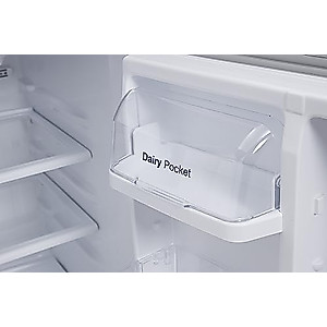 Winia WTE18HSWMD 18 Cu. Ft. Top Mount Refrigerator With Factory Installed Ice Maker - White